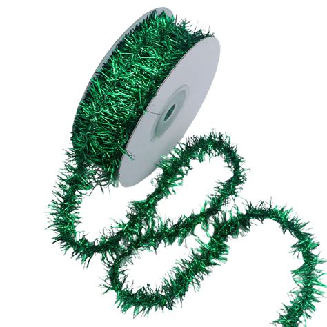 Tinsel Garland Mini Garland For Crafts 30 Feet Thin Metallic Foil