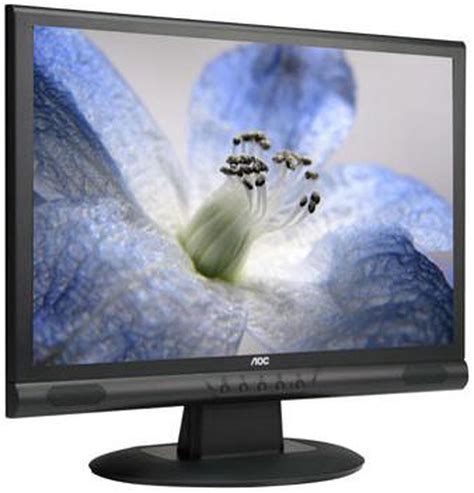 AOC 22 Active Matrix TFT LCD WSXGA LCD Monitor 5 Ms D Sub DVI D 22LVWk Newegg Com