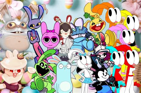 Fandom Characters As A Rabbit Bunny By Adreean11 On Deviantart