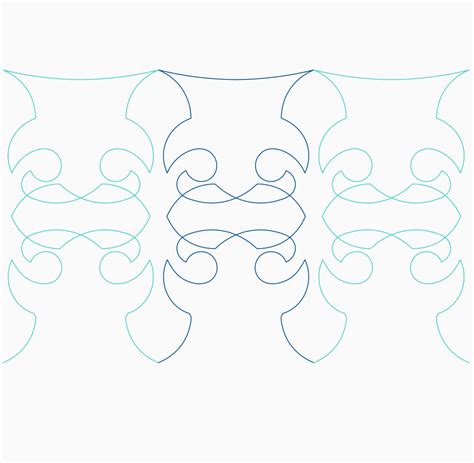 Fleur De Lis Chains Border Pro Stitcher
