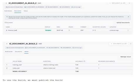 how to build and train snowflake document ai models for automated