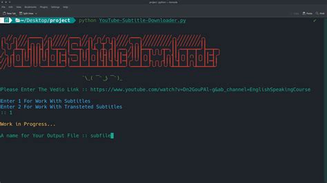 Python Script To Download Youtube Videos