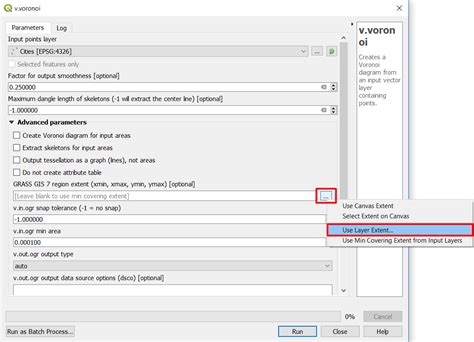 Shapefile Voronoi Diagram On A Given Polygon Using Qgis Geographic
