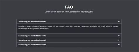 Elementor Faq Section Blocks Katka Template Pack