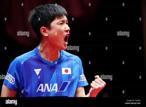 Tomokazu Harimoto JPN APRIL 5 2019 Table Tennis 32nd LION ITTF ATTU Asian Cup Yokohama