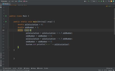 calculate pi in java 12 steps instructables