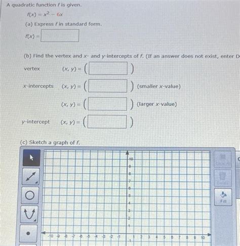 solved a quadratic function fis given rx x² gх a