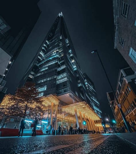 英国伦敦城市夜景风光 腾讯新闻