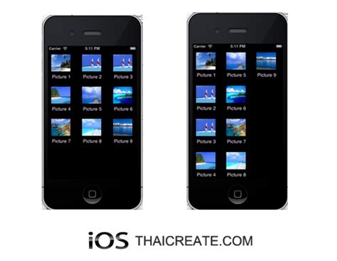 Iosiphone Collection View Uicollectionviewcontroller Multiple Column