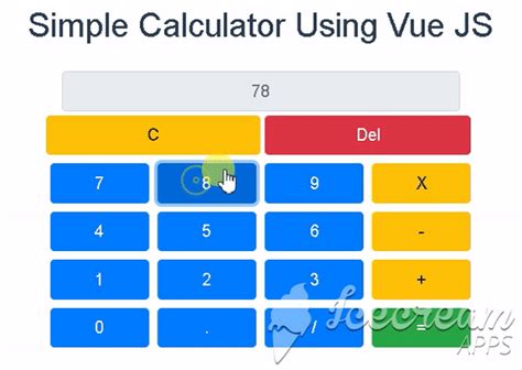 vue js calculator tutorial crafting your own calculator
