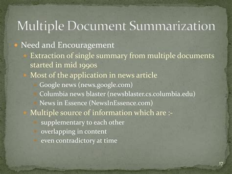 Ppt Document Summarization Powerpoint Presentation Free Download