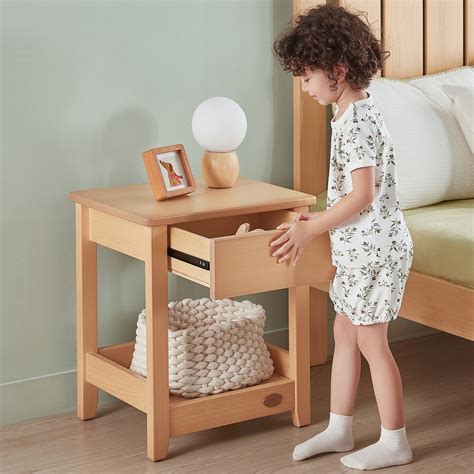 Linear Bedside Table Colourful Nightstands Boori Uk