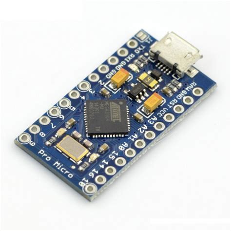 Blue Pro Micro V MHz Compatible With Arduino Botland Robotic Shop