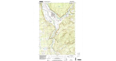 1997 Map Of Orting Wa — High Res Pastmaps