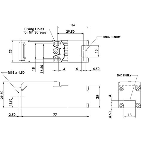 Idem Tongue Interlock Safety Switches Inch 1 Inch 1 222001 I I Demesne Electrical