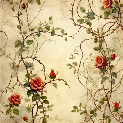 Floral Vines Wallpaper Images Free Download On Freepik