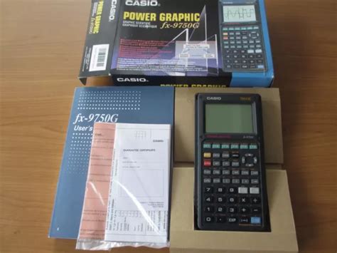 Casio Fx 9750g Power Graphic Scientific Calculator Boxed With Manual