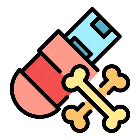 Premium Vector Stick Malware Icon Outline Stick Malware Vector Icon Color Flat Isolated