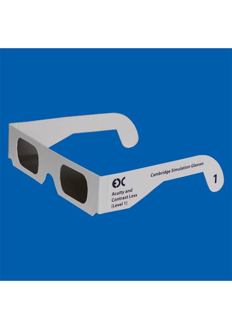 Cambridge Simulation Glasses Single User Pack Of 5 Glasses All Uk