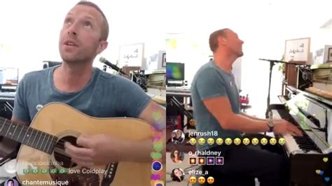 Chris Martin Canta Temas De Coldplay Desde Malibu Pyd
