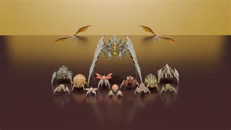 Stl File Mega Pack Terminids Helldivers 2 👾 ・design To Download And