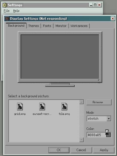 Displaysettings Not Responding · Issue 13552 · Serenityosserenity