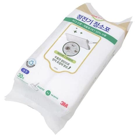 3m N3011e12678 Scotchbrite 정전기청소포 대형30매 정전기 청소포 홈플러스 택배배송
