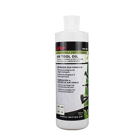 Milton 1001 16b Air Tool Oil Eco Friendly Pneumatic Tool Lubricant