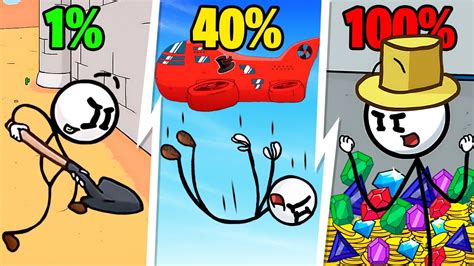 Completing 100 Of Henry Stickmin Collection Full Game Youtube