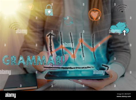 Handwriting Text Writing Grammar Conceptual Photo Whole System Structure Language Syntax And