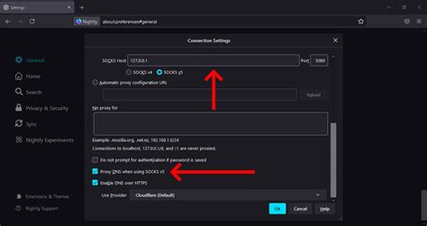 Mozilla Firefox DNS Issue Fix SocksEscort