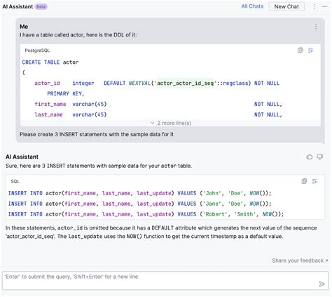 Datagrip 20232 New Ui With Toolbar Icons In The Header Ai Assistant