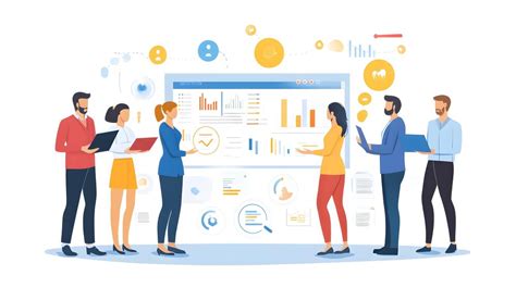 Team Meeting Data Analysis Premium Ai Generated Image