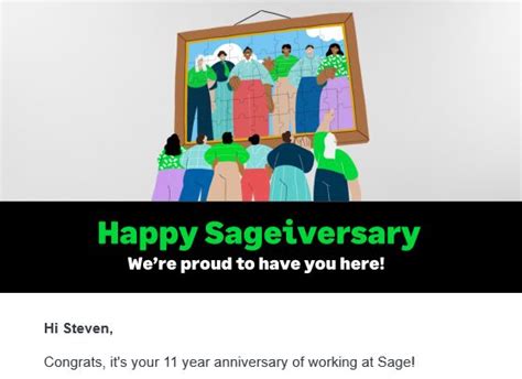 11 Years At Sage Only Seems Yesterday I Started As An Apprentice 😎