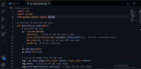 Abdul Muqeet On Linkedin Pythonprojects Qrcode