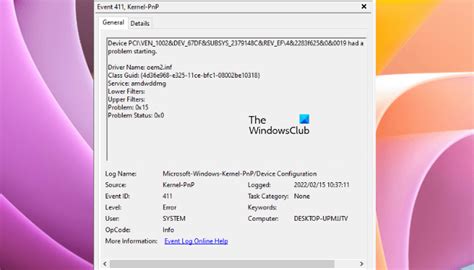 Fix Kernel Pnp Event Id 411 On Windows 11 10