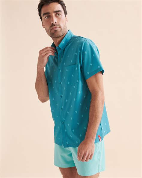 Hamabe Short Sleeve Shirt Seashell Bikini Village