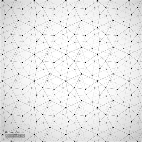 Premium Vector Geometric Abstract Background With Connected Line And