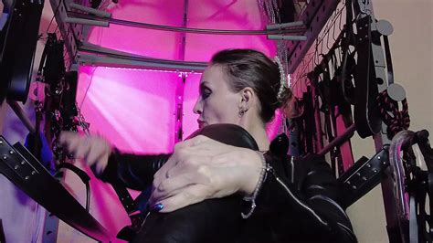 Herrin Eva Latex Domina Bdsm Gummi Seideng Ttin Lederstiefel Hei Er Sexy Dicker Arsch