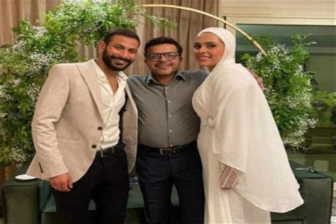 بوابة أخبار اليوموسط أجواء عائلية محمدهنيدي يحتفل بخطوبة ابنته