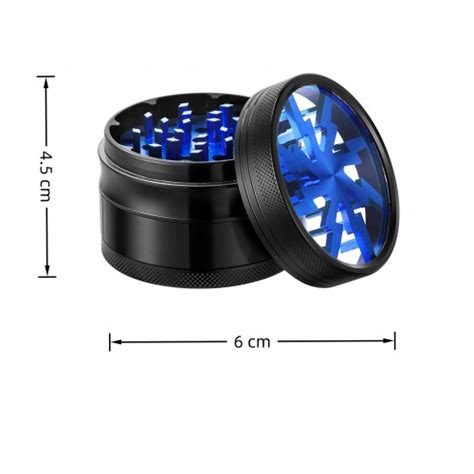 Vivosun 25 Inch Herb Grinder 4 Layer Aluminum Spice Grinder With