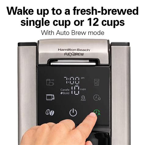 Hamilton Beach Flexbrew® Advanced 5 In 1 Coffee Maker 49965f