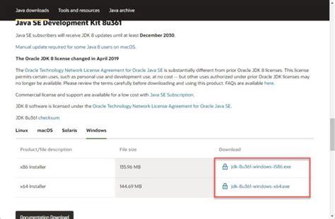 Download Java 8 Update 361 Offline Installers