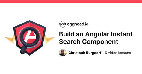 Build An Angular Instant Search Component