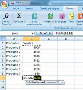 Cómo sumar columnas en Excel Tutorial de Excel