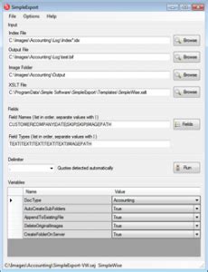 XML Pages SimpleIndex