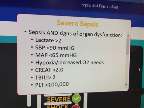 Code Sepsis Criteria Flashcards Quizlet