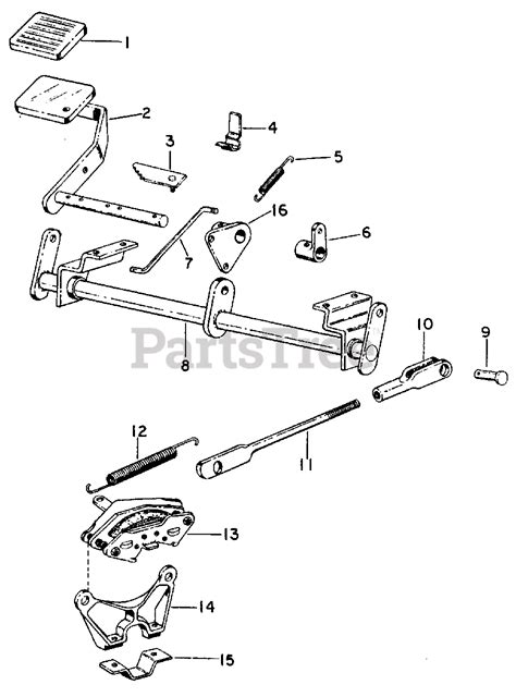 Cub Cadet 1604 145 580 100 Cub Cadet Garden Tractor Brakes And Connections 582 Sn 720000