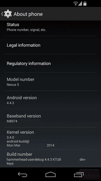 Leak New Android 4 4 3 Kit Kat Update Details