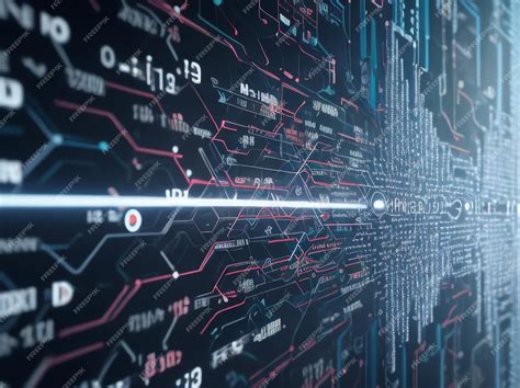 Premium Ai Image Abstract Data Flow Visualization